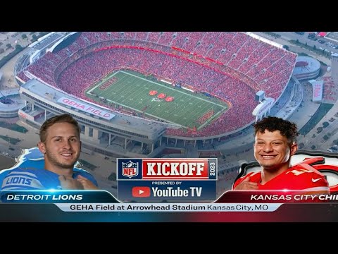 NFL on NBC intro 2023 kickoff | DET@KC | Week 1 - YouTube