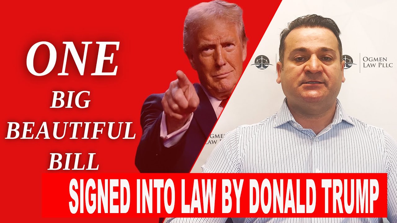 ONE BIG BEAUTIFUL BILL ACT SIGNED INTO LAW BY DONALD TRUMP - YouTube