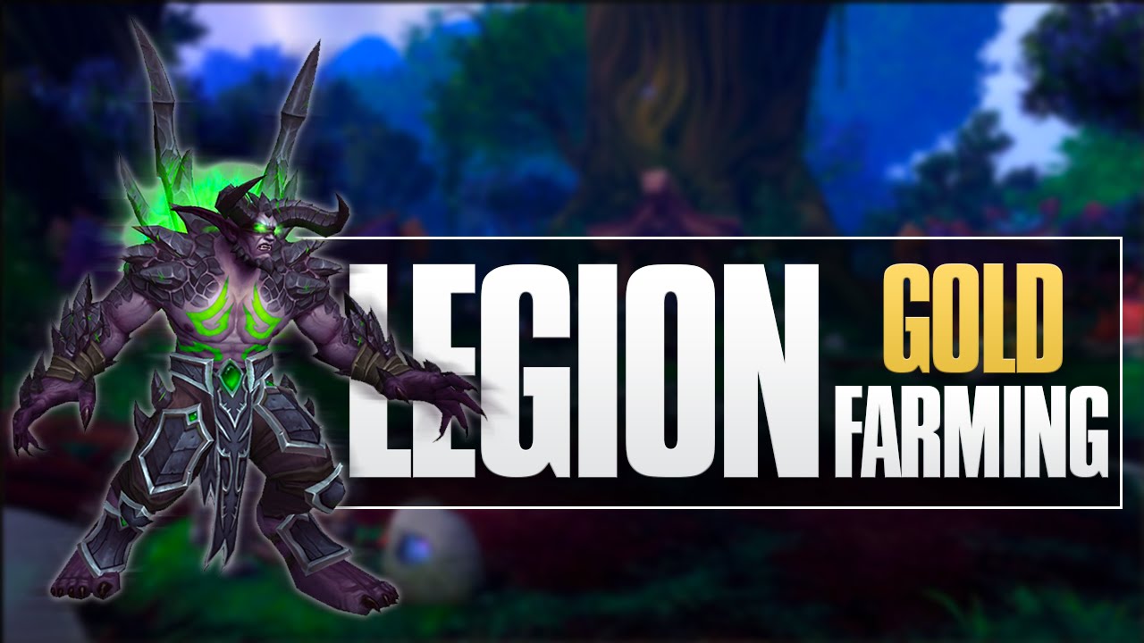 NEW! Legion Pre Patch Gold Farming, Leveling & MORE! - YouTube