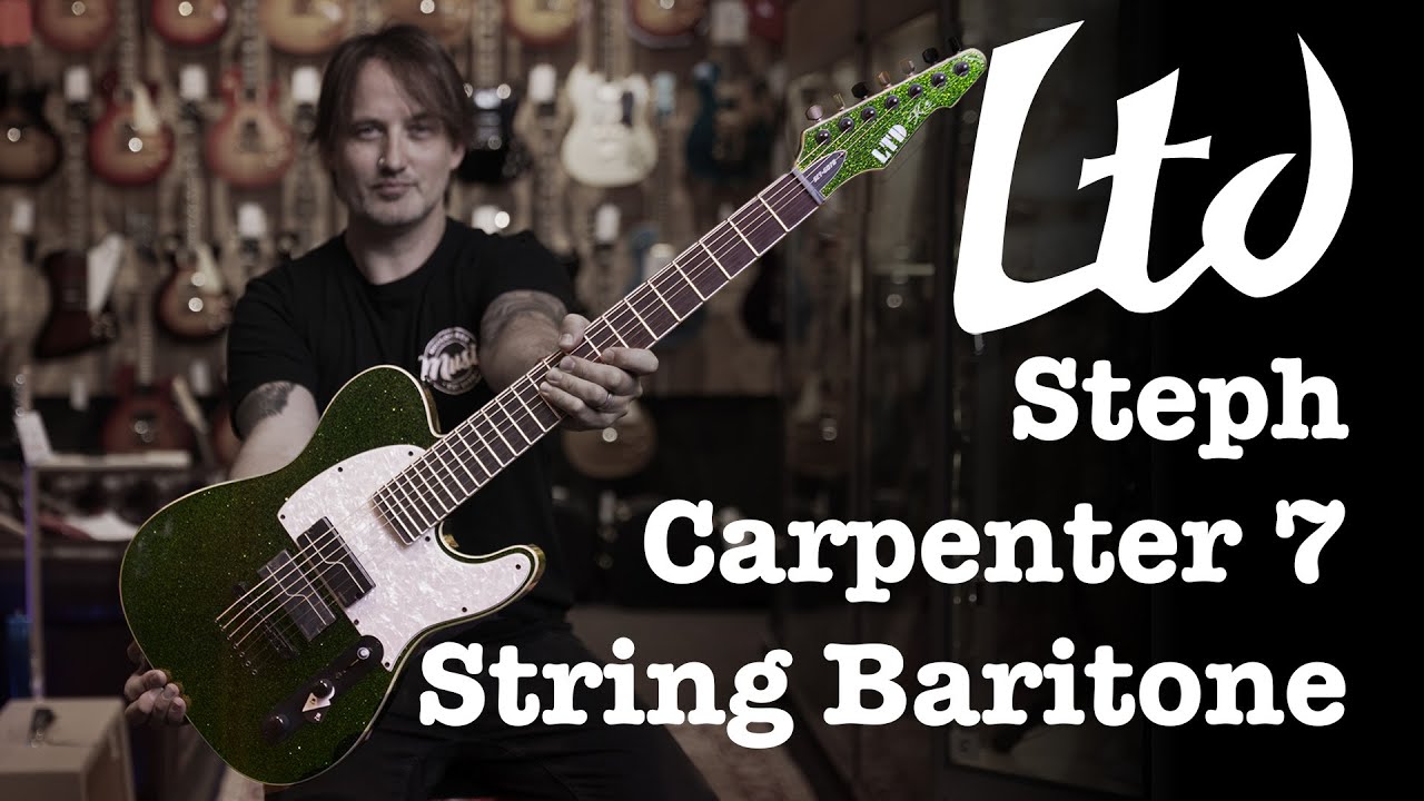 ESP Steph Carpenter 7-String Baritone | Mooloolaba Music - YouTube