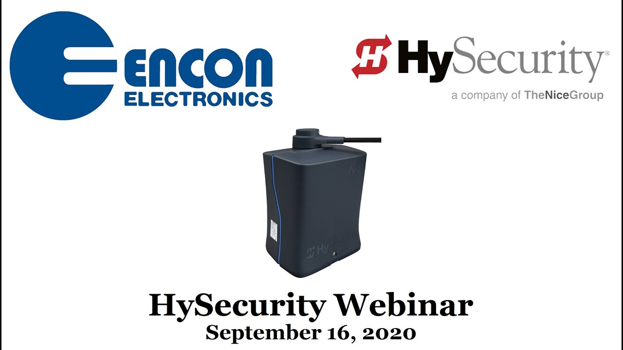 HySecurity Webinar 9-16-20 - YouTube