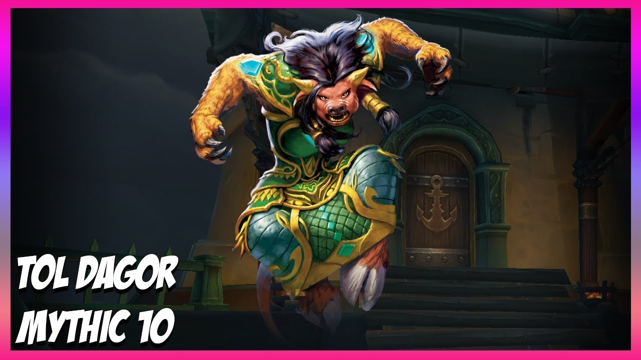 World of Warcraft - Tol Dagor - Mythic 10 - 8.2.5 #19 - YouTube