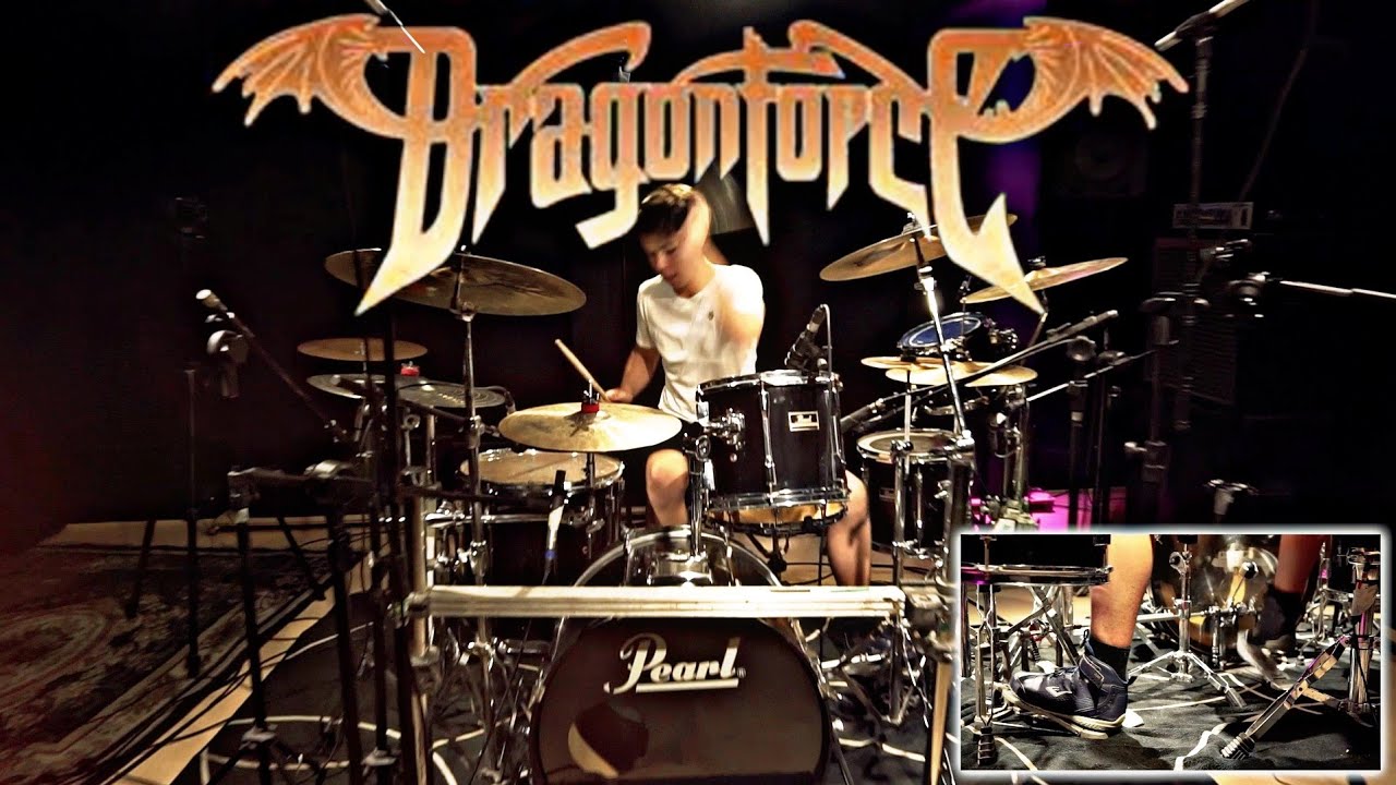 DRAGONFORCE THROUGH FIRE AND FLAMES (Drum playground) - YouTube