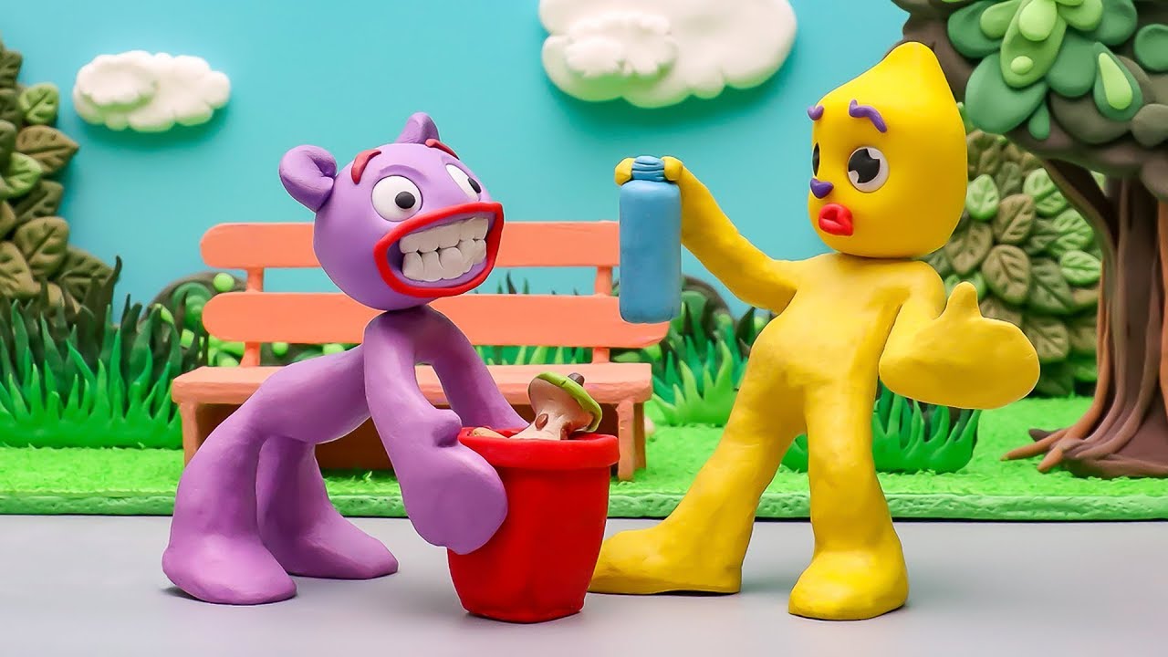 Funny Stop Motion Cartoons For Kids #6 - YouTube