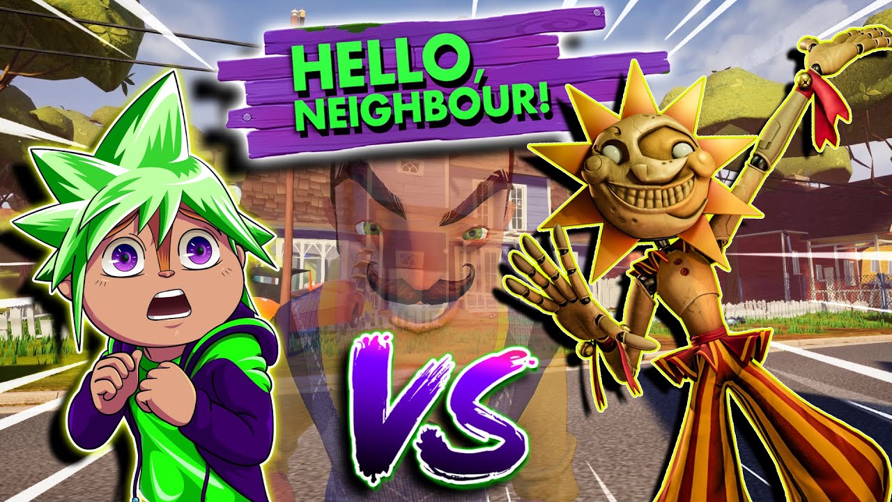 CHIPMUNK vs FNAF SUNDROP | Hello Neighbor Mod - YouTube