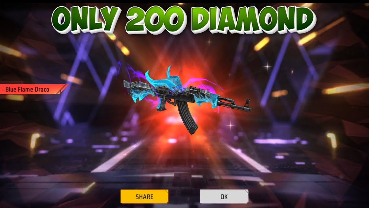 only 200 diamond 😱😱 - YouTube