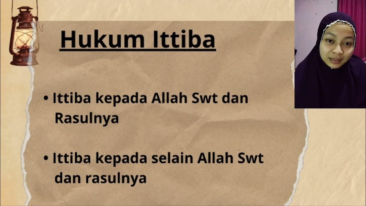 Materi Ittiba' dan Taqlid (Ushul Fiqih) - YouTube