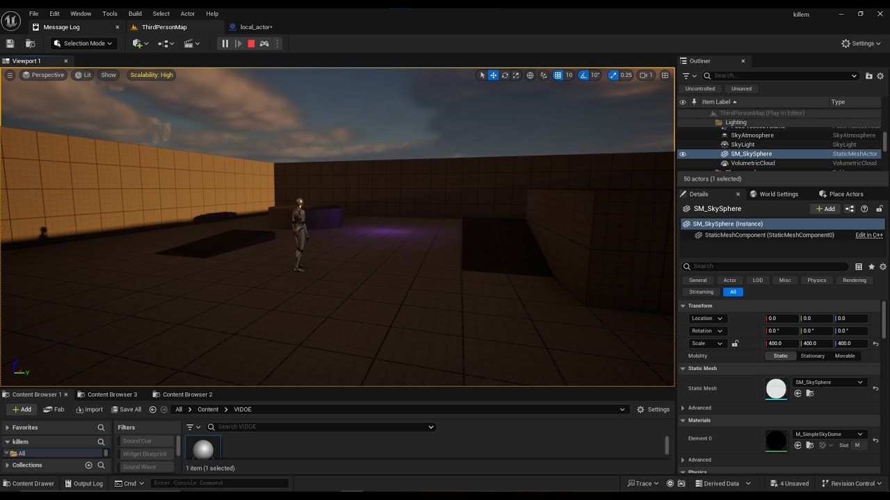 How to Make a Public Variable & Trigger Events with Bool & Branch ...
