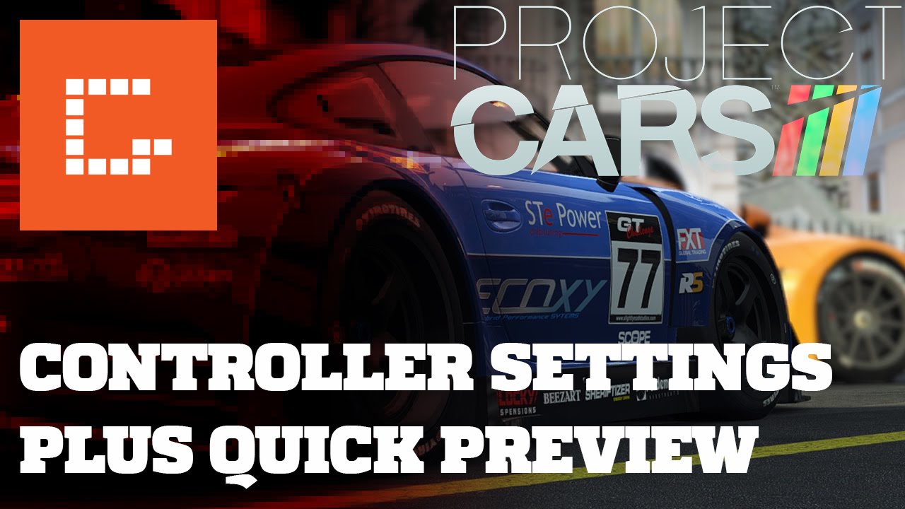 best controller settings for project cars - YouTube
