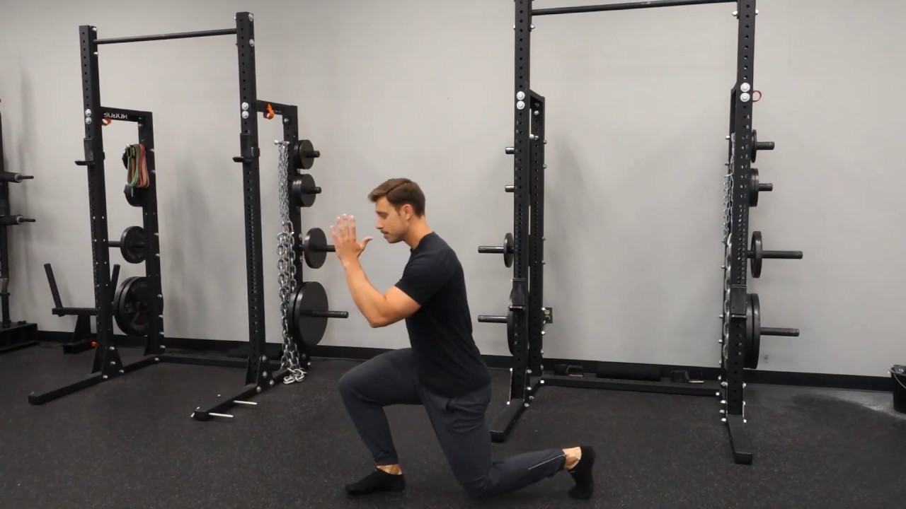 Reverse Lunge to Hop - YouTube