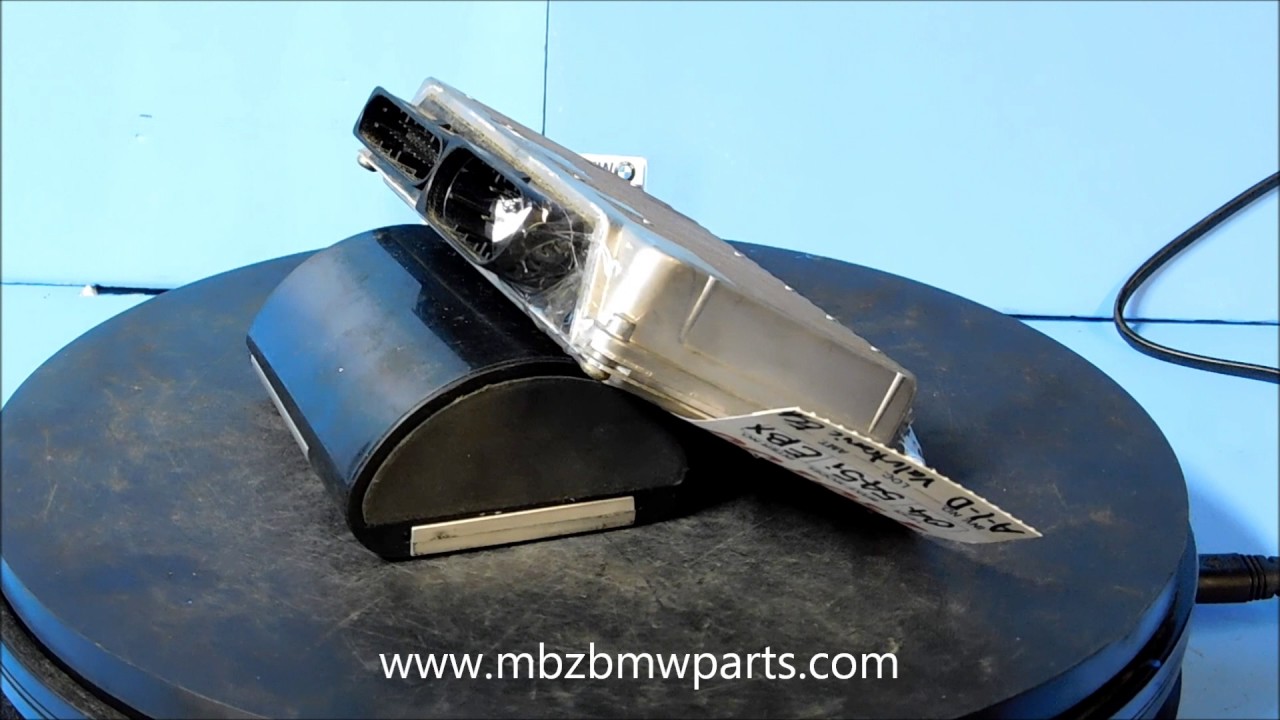 2004 2006 BMW 545i Engine Motor Brain Box 7532878 2 - YouTube
