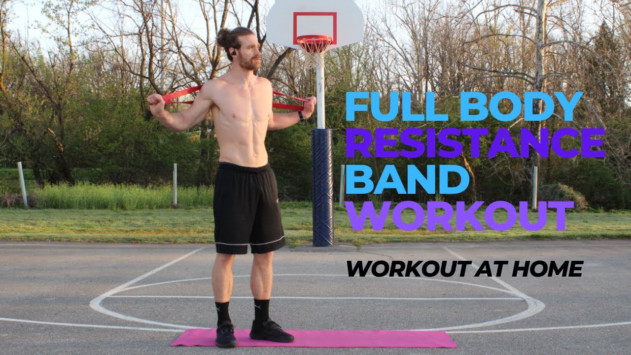 Complete Full Body Resistance Band Workout (No Attachments). Amazing At ...