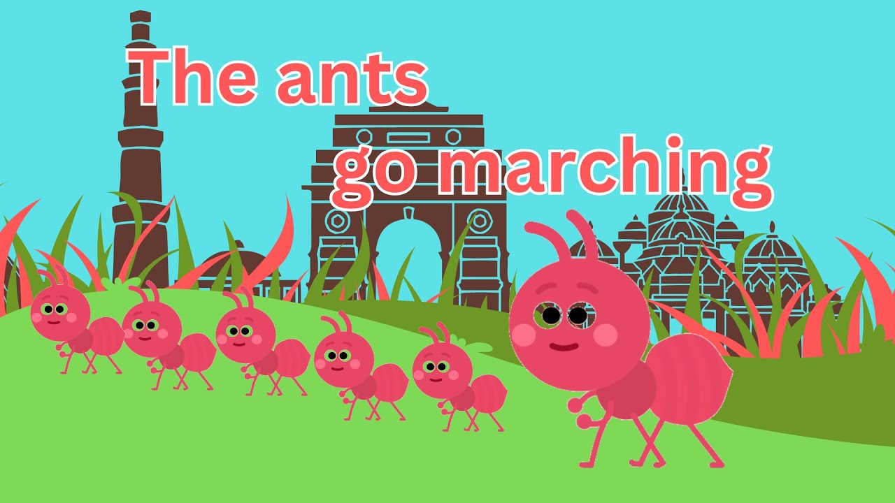 The ants go marching one by one song | Kids Videos For Kids # ...