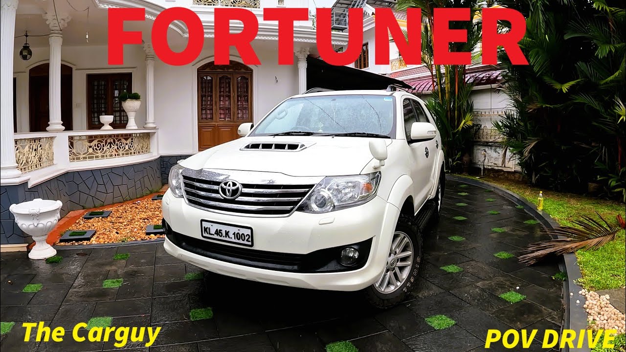 Toyota Fortuner 4x4 POV Driving | 2013 Model | Kerala | 3.0 L D4D | 4K ...