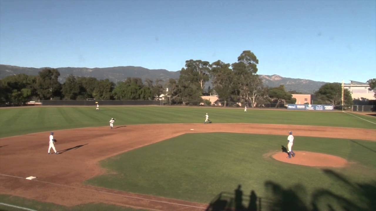 UCSB Baseball Wins First Game of the Season Against BYU, 8-1 - YouTube