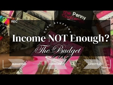 How I Budget NOT Enough Income 🤷🏾‍♀️ | 1st Savings Challenge Complete 😍 ...