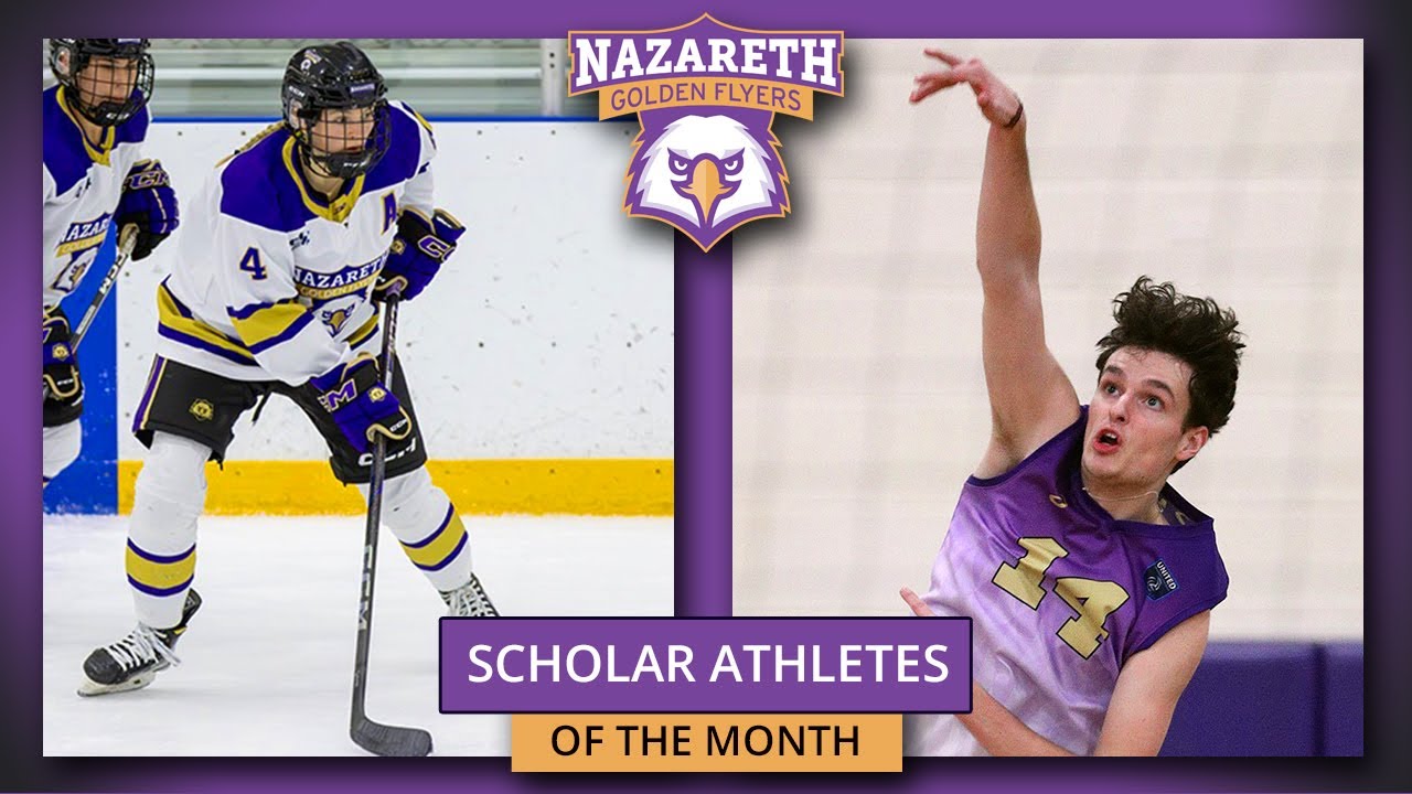 Nazareth University Scholar Athletes of the Month: February 2025 - YouTube
