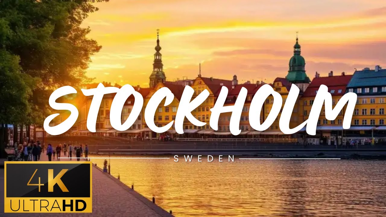 Sweden, Stockholm 4K - City Walking Tour - YouTube