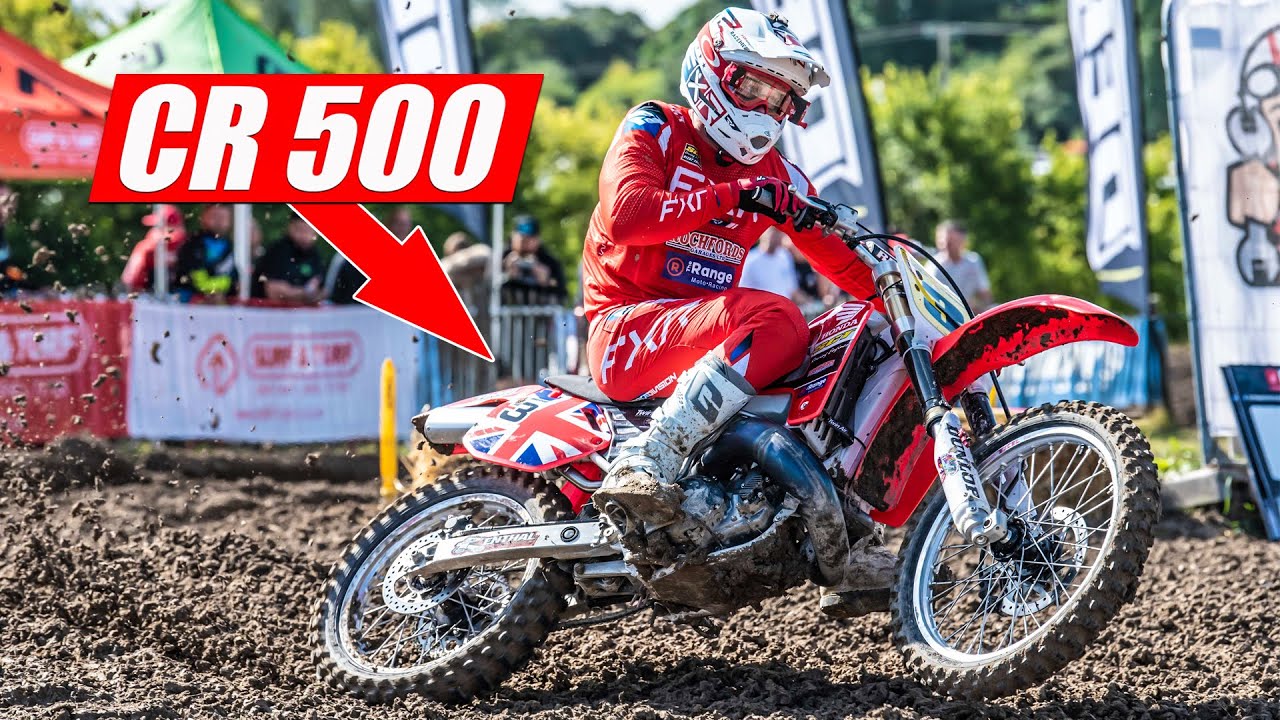WIDE OPEN racing on Honda CR500 Two Stroke! - YouTube