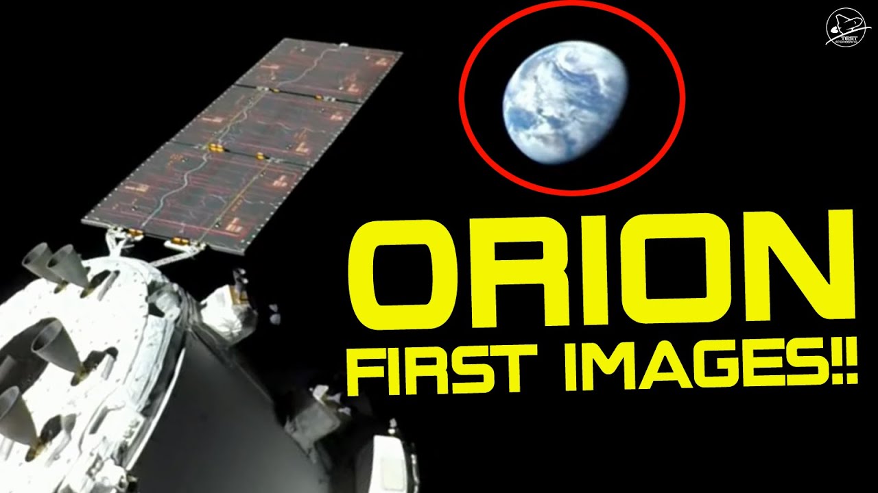 Earth Real Footage Captured by Orion Spacecraft Artemis 1 Mission - YouTube