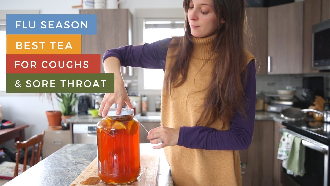 The Best Tea for a Cold and Coughs, Made with a Red Tea Blend, Honey ...