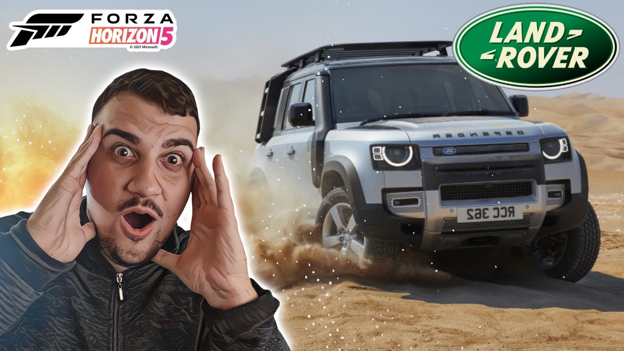 OFF-ROAD ZVER, LAND ROVER DEFENDER - Forza Horizon 5 | Thrustmaster T80 ...
