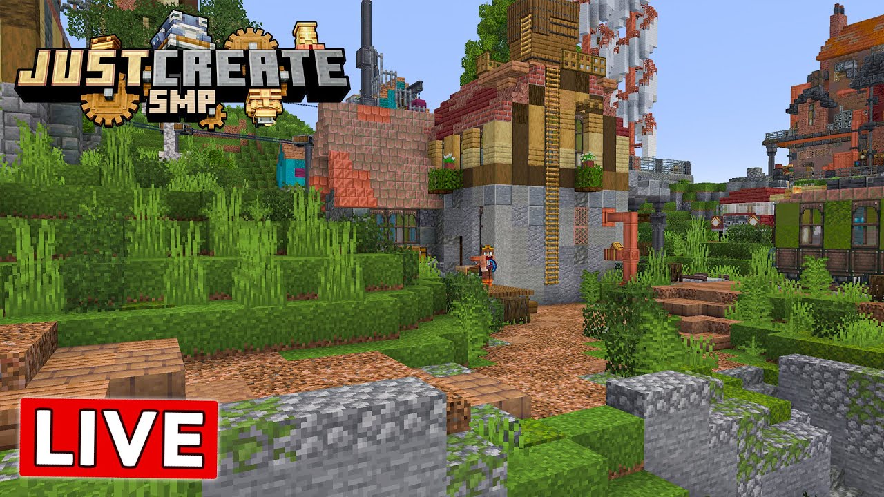Survival Grind on the Just Create SMP :: Minecraft Survival - YouTube