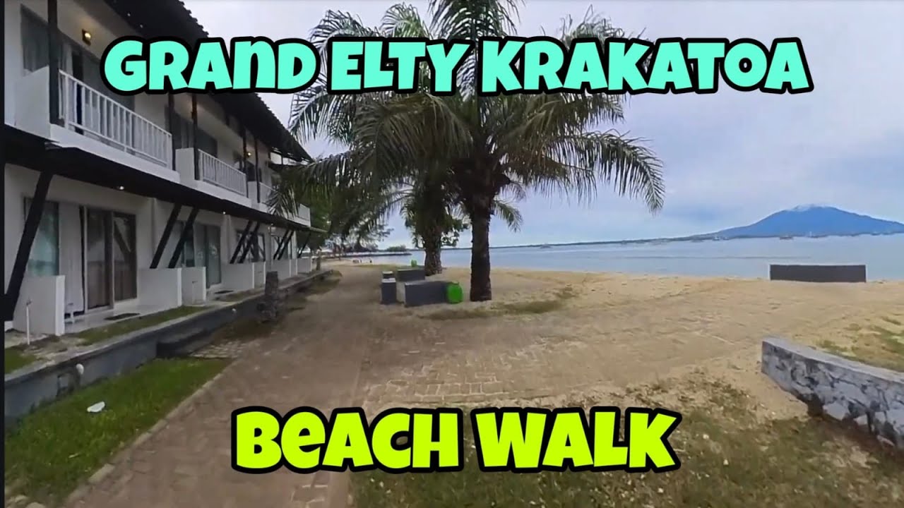 View Aestetik Pantai Grand ELTY Krakatoa Lampung - Vlog #346 - YouTube