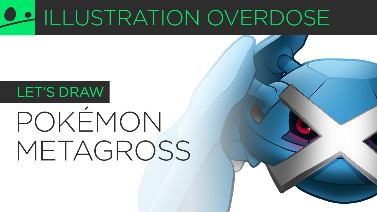 Let's Draw Pokemon 376 - Metagross - YouTube