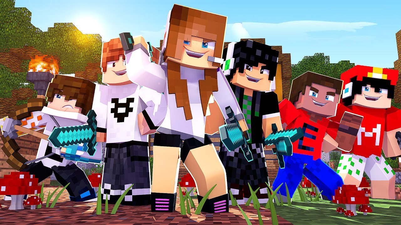 Minecraft: BIBI VS MENINOS (QUEM É MELHOR) - YouTube