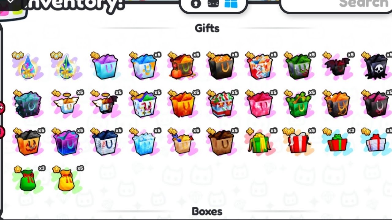 Opening every gift in ps99 (almost every one) - YouTube