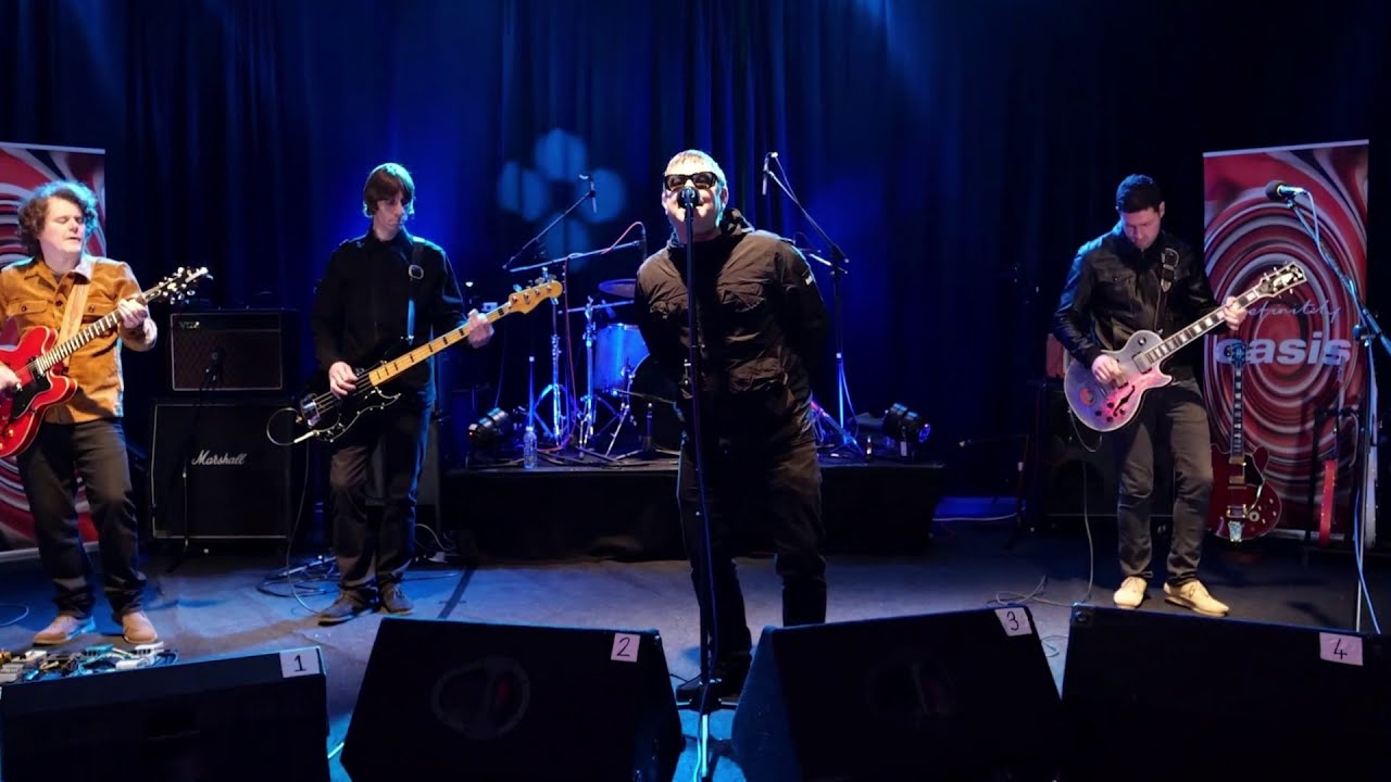 (HD)Definitely Oasis Tribute Band Demo Video (Filmed by B12, lockdown ...