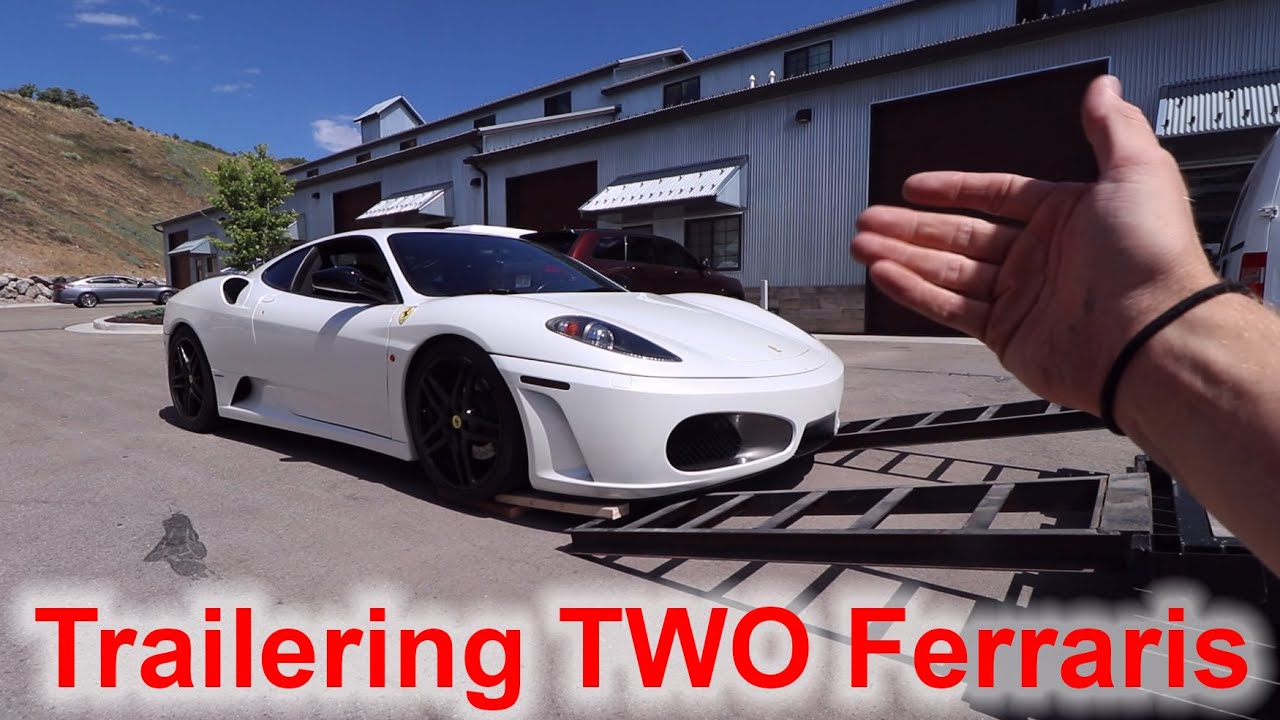 Transporting The Ferrari To CA And Bringing One BACK! - YouTube