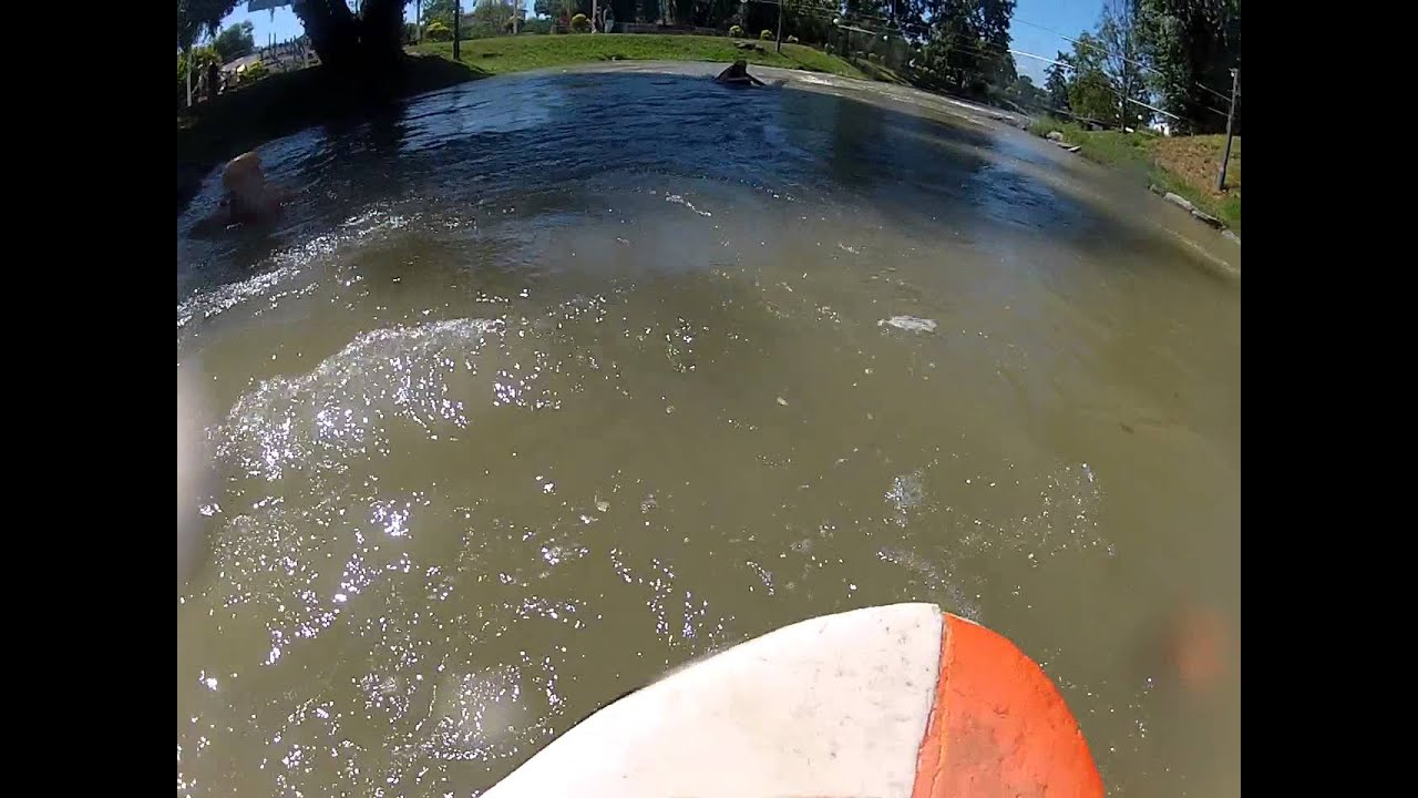 Hydrospeed aux Parc d'eaux vives d'Huningue - YouTube