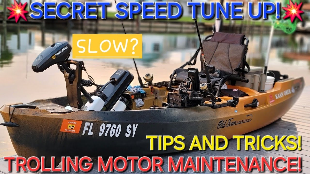 Do It NOW! Secret Speed Tune Up! Old Town Autopilot Fishing Kayak Tips And Tricks! - YouTube