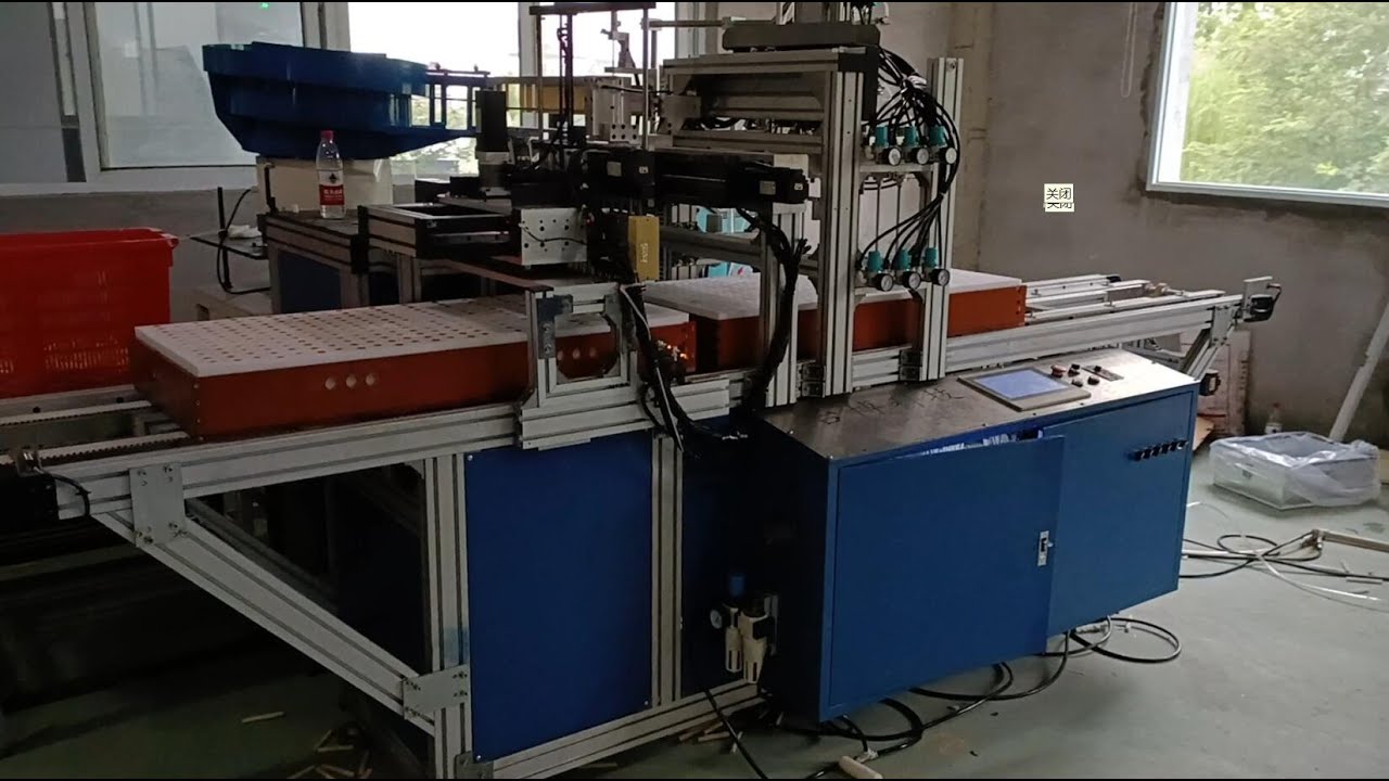 Foam Roller Gluing and Caps Inserting Machine for Domestic Customer ...