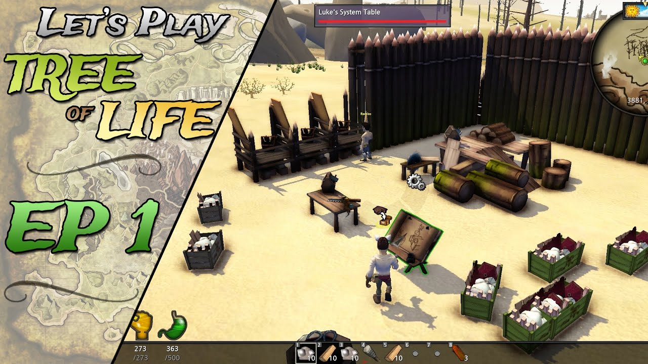 Let's Play Tree of Life Ep. 1 - Base Building - YouTube