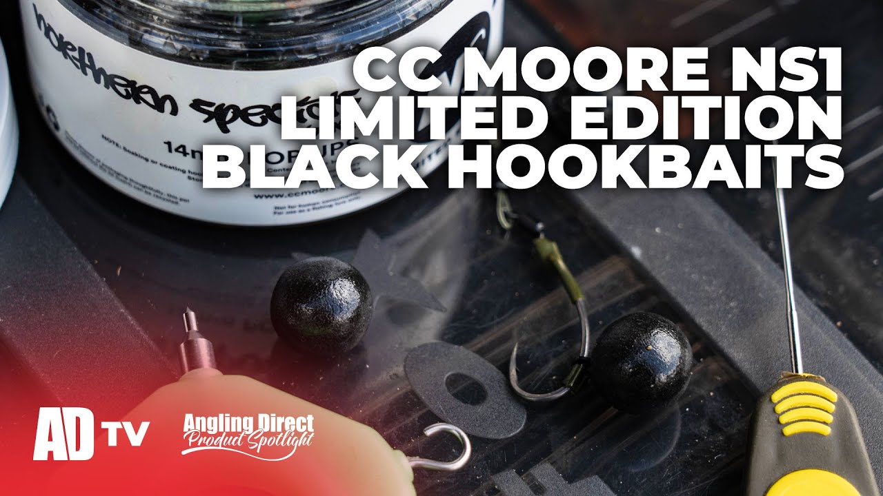 CC Moore NS1 Limited Edition Black Hookbaits - Carp Fishing Product Spotlight - YouTube