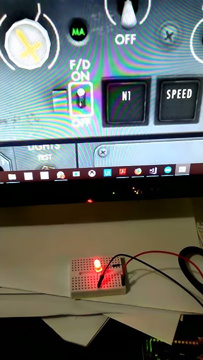 XPlane y arduino - YouTube