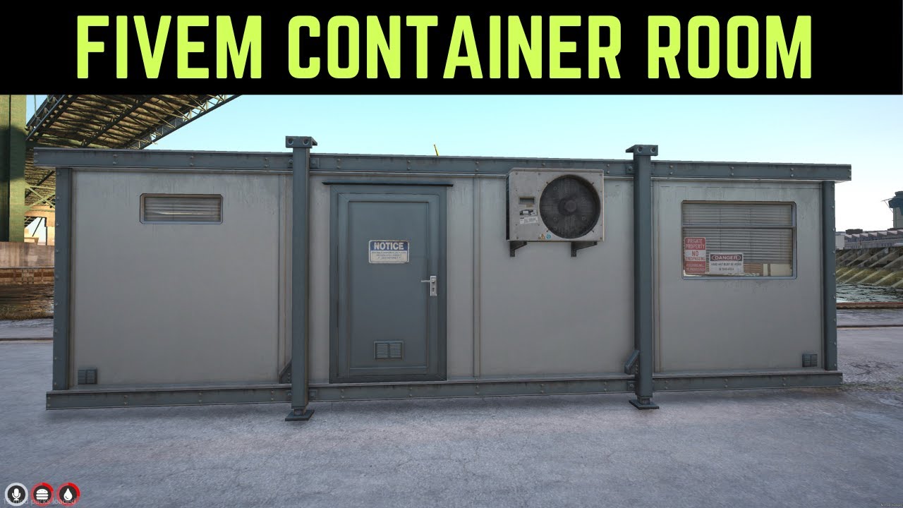 fivem container room Interior & map for Roleplay | FiveM Mlo - YouTube