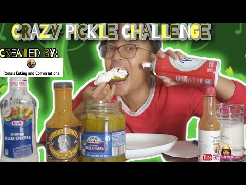 CRAZY PICKLE CHALLENGE!! CREATED BY @romeseatingandconversation1447 ...