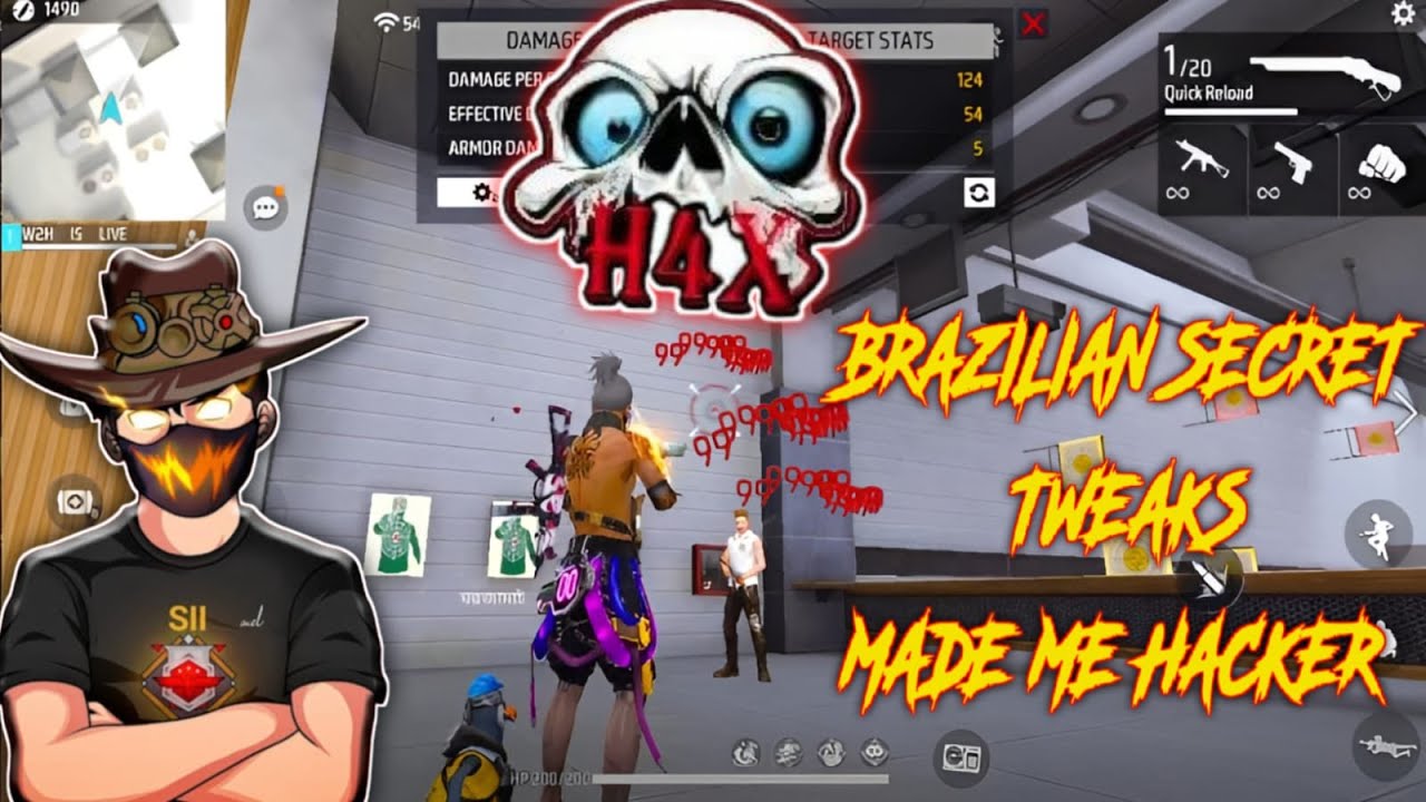 This SECRET Brazil Tweaks made you Headshot Hacker 😱 - YouTube