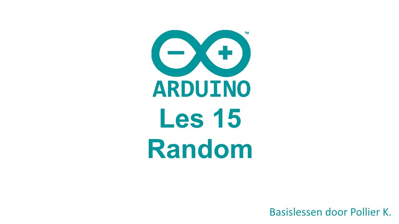 Arduino Les 15: Random getallen genereren - YouTube