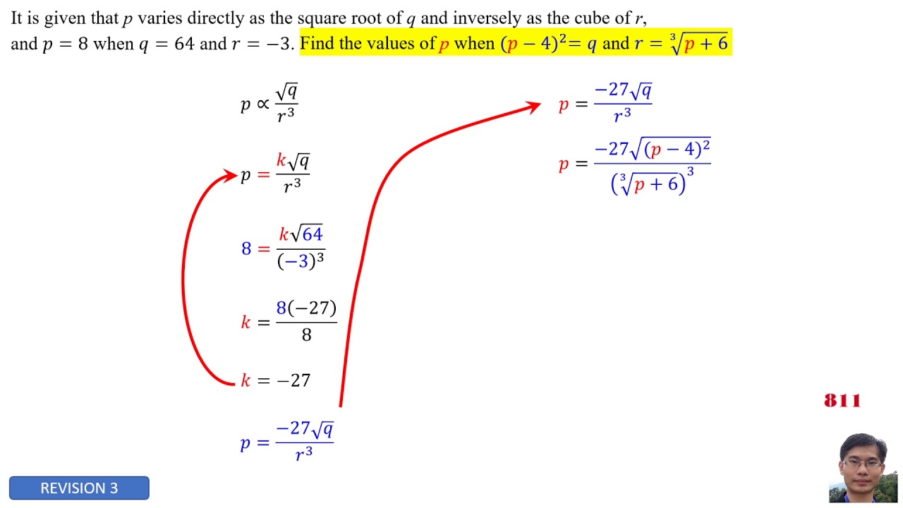 SPM Mathematics Revision 3 - Variations - Quadratic Equation - YouTube
