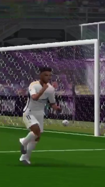 Rodrygo shot can pull a mountain ⛰ down #football #efootball #gaming # ...