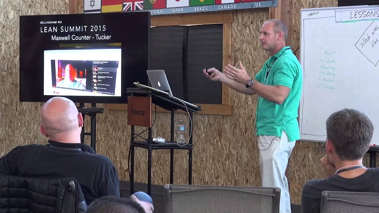 Global Lean Leadership Summit 2015 - MAXWELL COUNTERS - YouTube