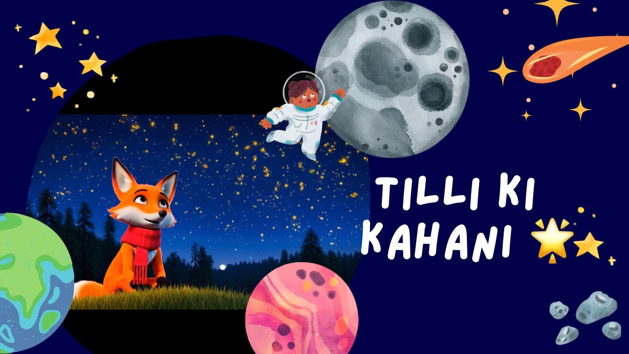 “Tilli the Fox and the Star 🌟 | A Magical Animated Story |@ Lala Toons ...