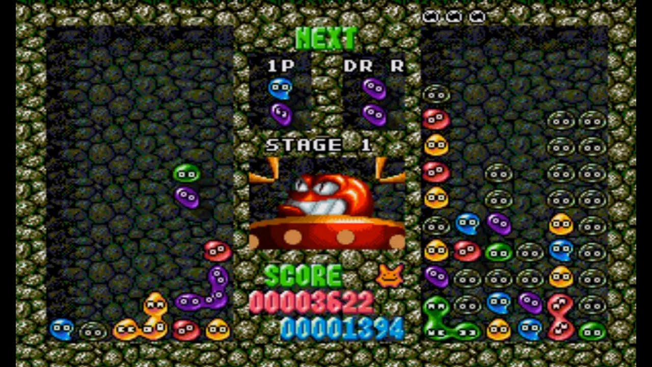 Dr Robotnik's Mean Bean Machine - Gameplay [GENESIS/MEGADRIVE RETRO ...