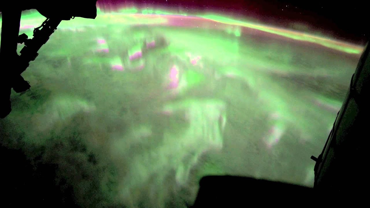 Aurora Australis From Orbit | Space Station | NASA ISS Time Lapse ...