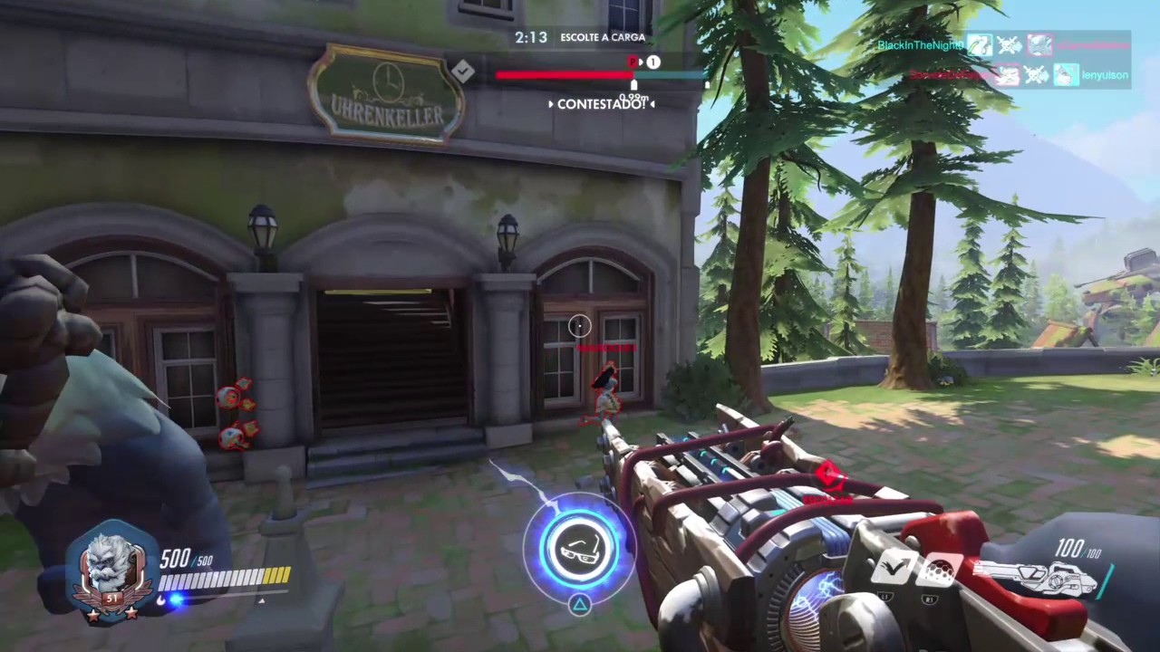 Overwatch - Winston Pixel Spray Achievement - YouTube